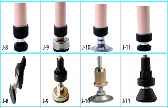 Plastic Coated Structural Pipe Fittings , Flexible Recycled Pipe Adjuster